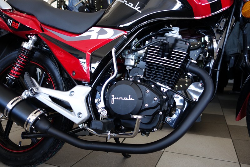 Motocykl Junak 122 RS 125,kask+5l oleju GRATIS - 7186594628 - oficjalne ...