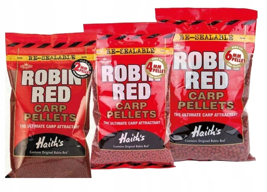 DYNAMITE carp pellet ROBIN RED 2mm 900g - 11625123949 - oficjalne ...