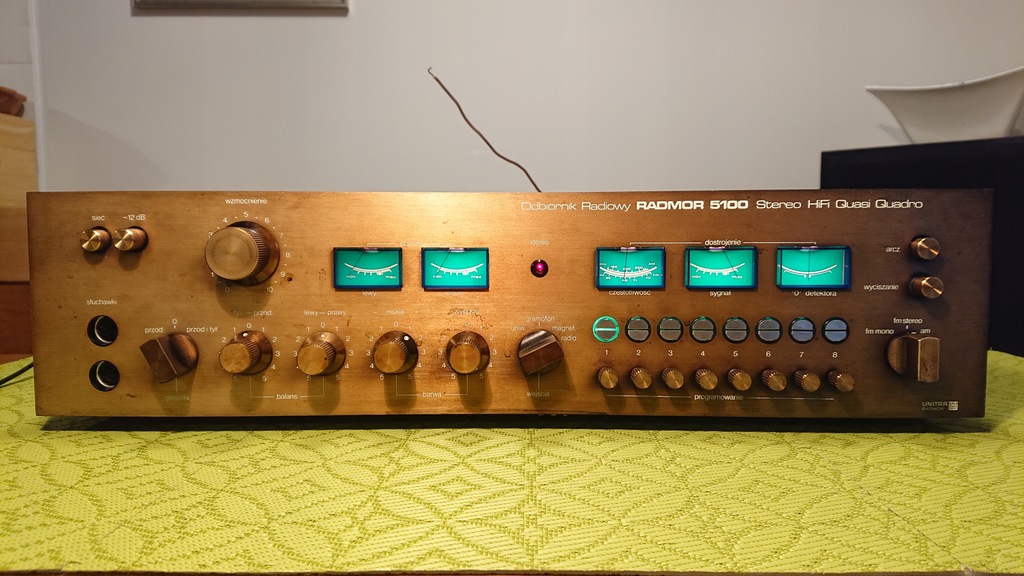 ŁADNY! AMPLITUNER UNITRA RADMOR 5100 1978 R. - 12692358007 - oficjalne ...