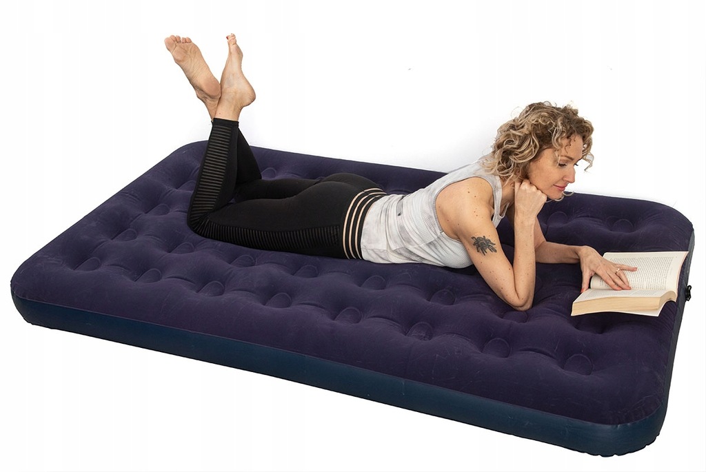 DMUCHANY MATERAC DO SPANIA 2 OSOBOWY POMPOWANY - 12429728766 - oficjalne archiwum Allegro