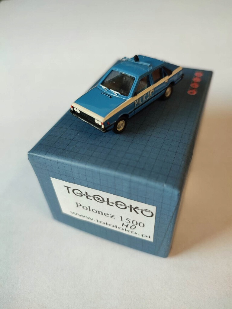 TOLOLOKO FSO Polonez 1500 Milicja h0 1:87 - 12996758202 - oficjalne ...