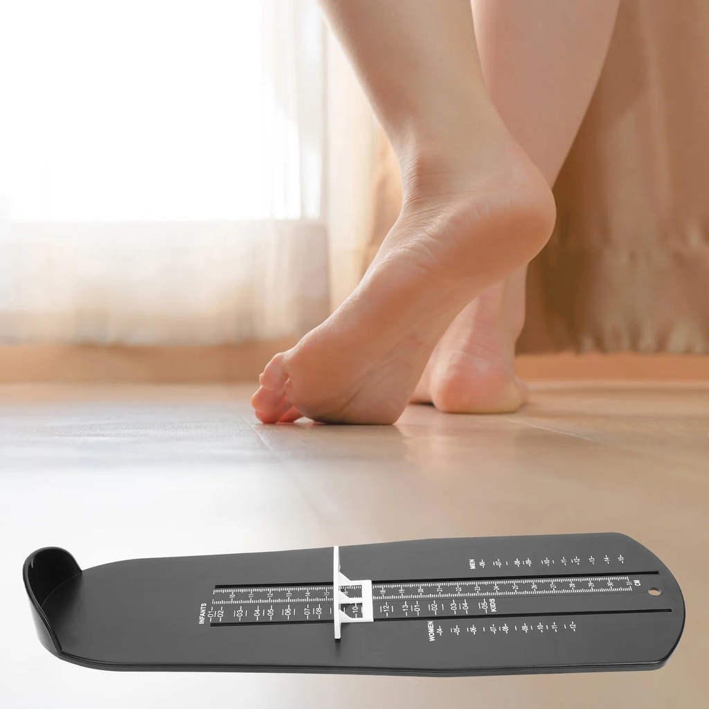 2 Pcs Shoe Measurement Device Foot Measuring Ruler with Size Chart ...