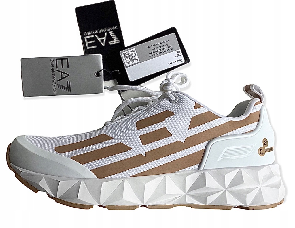 EA7 EMPORIO ARMANI buty sneakersy X8X033 36 2/3 - 11501517422 - oficjalne archiwum Allegro