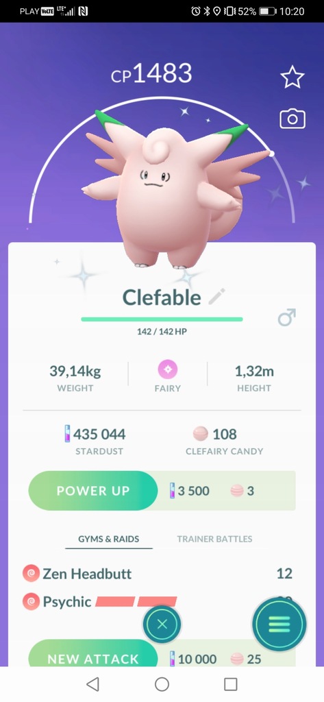 Pokemon Go :Shiny Clefable - 9660122887 - oficjalne archiwum Allegro