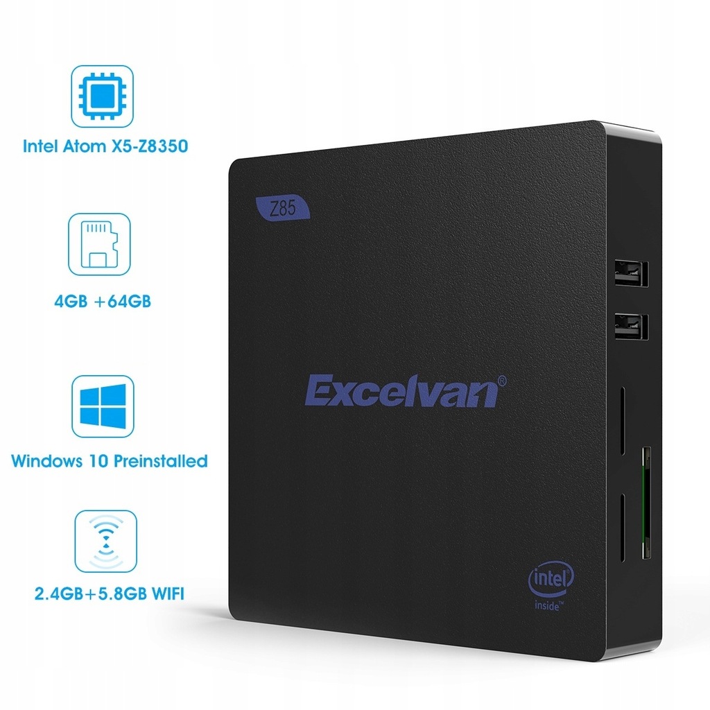 Z85 Wifi mini PC 4/64GB Dual Display 1000Mbps - 8452771059 - oficjalne ...