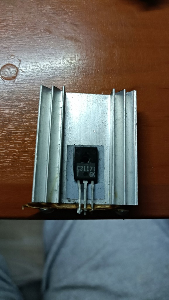 KRZEMOWY TRANZYSTOR MOCY C3117 z radiatorem - 13204426648 - oficjalne ...