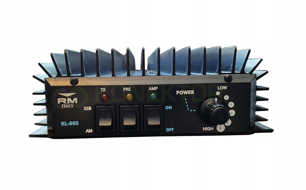 RM KL 503 AM/FM/SSB 300W wzmacniacz mocy +preamp - 10796844479 ...