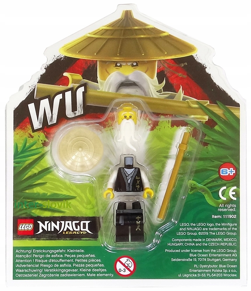 LEGO NINJAGO FIGURKA MISTRZ WU SENSEI LEGACY 70670 - 8838532013 ...