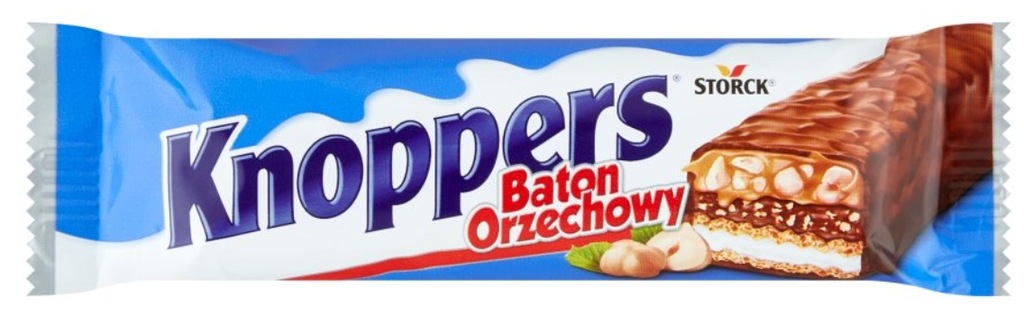 Baton orzechowy Knoppers 40g - 12010337373 - oficjalne archiwum Allegro