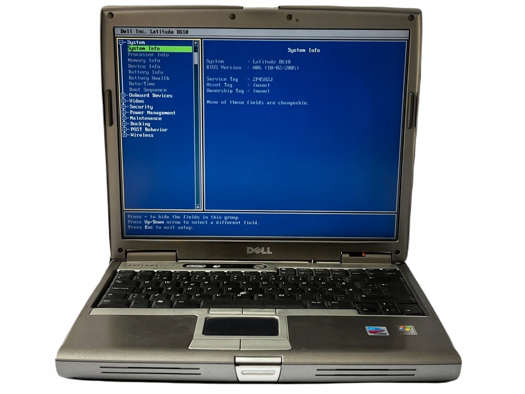 Dell Latitude D610 14.1" Pentium 1GB BIOS OK CG823 - 13804339537 ...