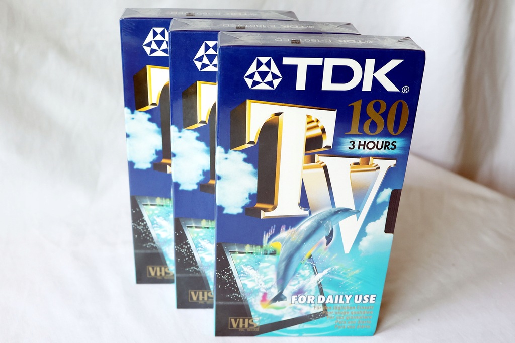 TDK * TV * E-180 * markowa kaseta VHS - Najtaniej na Allegro ! - 14943271927 - oficjalne ...