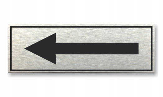 Tabliczka z taśmą OPA-36 - STRZAŁKA W LEWO - 13205282117 - oficjalne ...