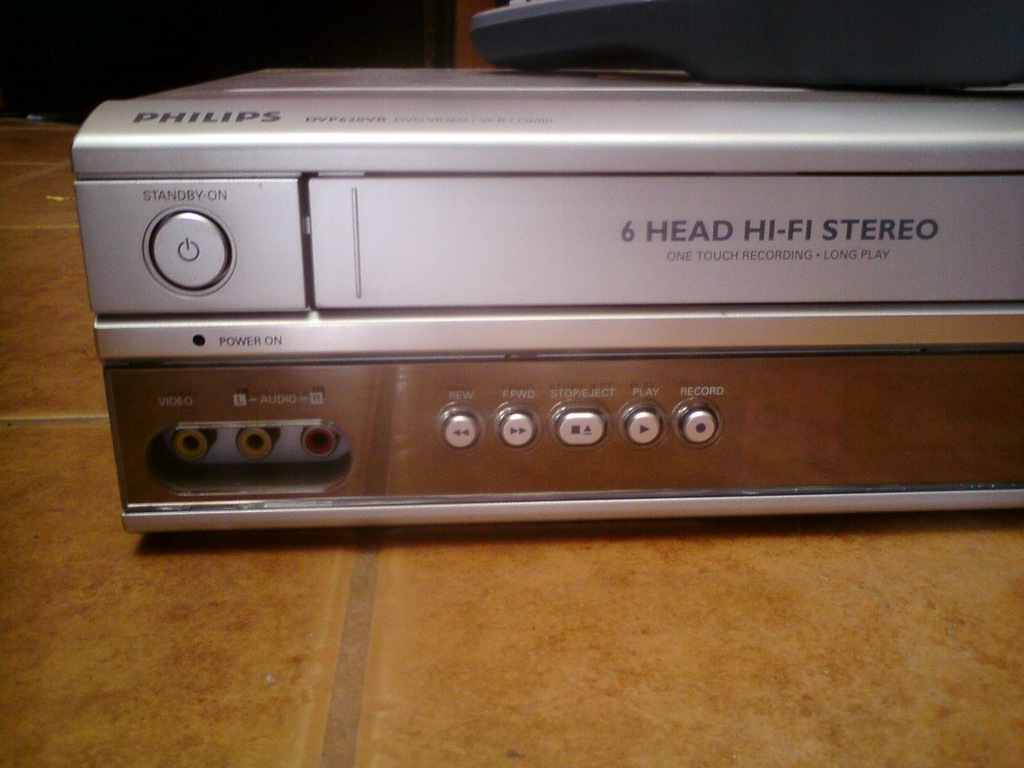 2w1 Combo Philips DVP620VR DVD VCR VHS VIDEO PILOT - 12175566099 ...