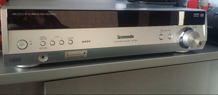 Amplituner wzmacniacz Panasonic SA-HE40 + pilot - 7225703278 - oficjalne archiwum Allegro