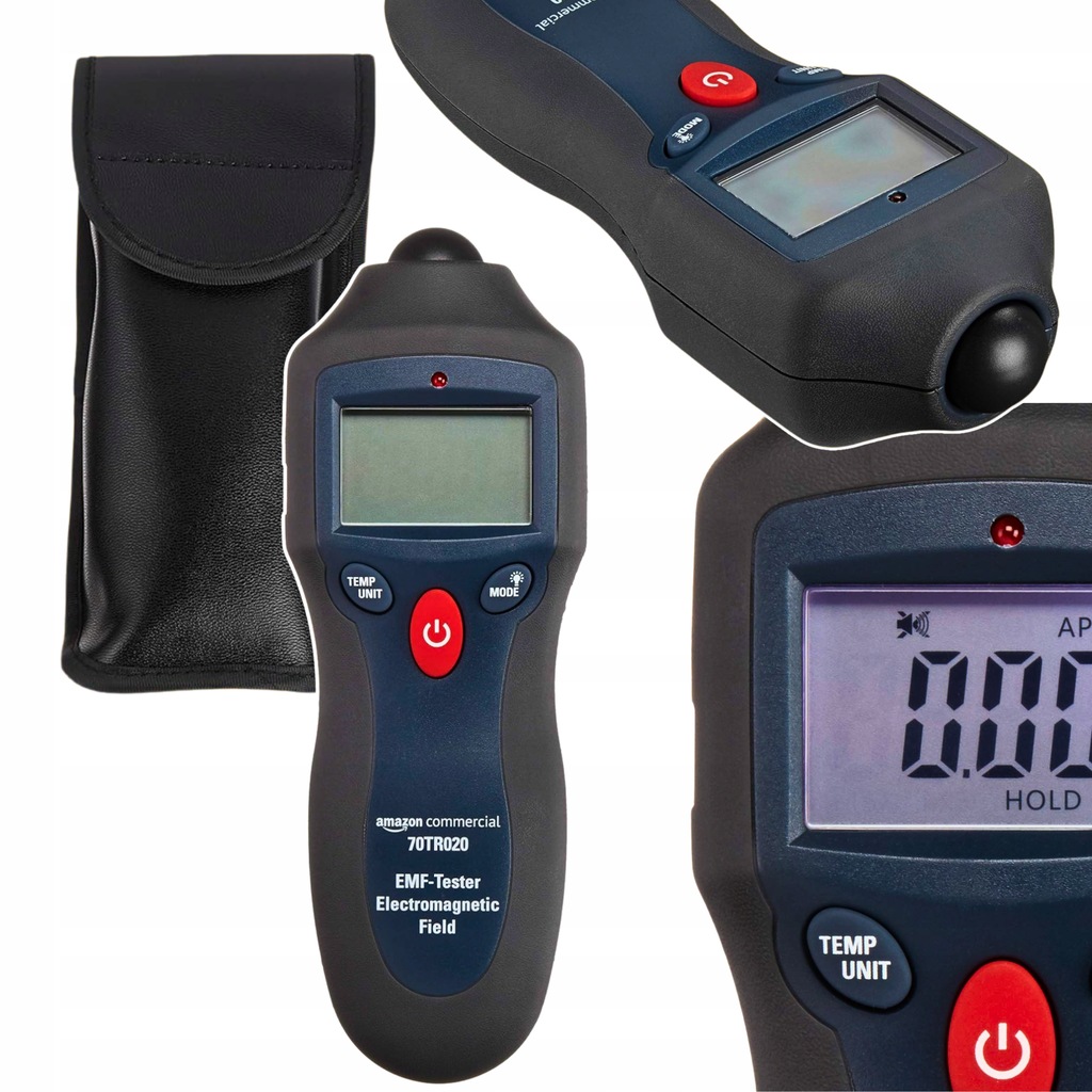 MIERNIK POLA ELEKTROMAGNETYCZNEGO EMF DETEKTOR GAUSSA TESTER FAL ...