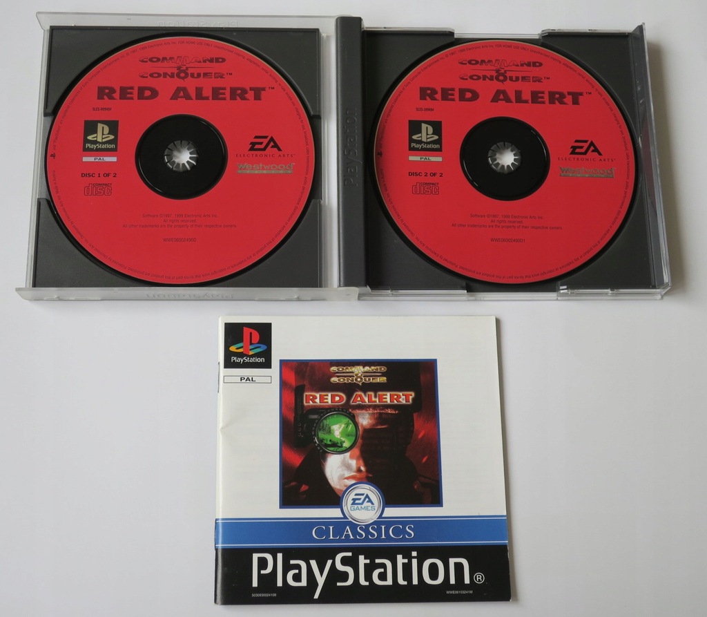 Купить PS1 COMMAND & CONQUER RED ALERT PLAYSTATION 1: отзывы, фото и ...