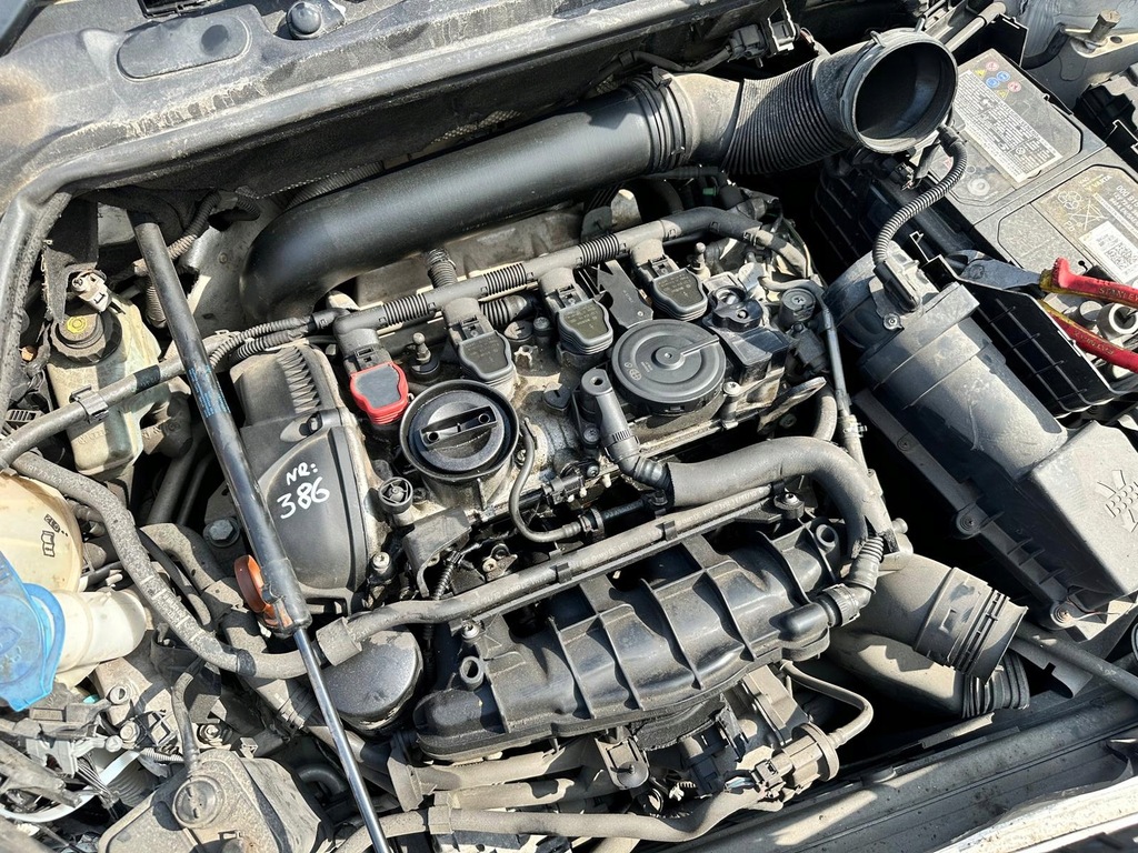 SILNIK SŁUPEK 1.8 TFSI CDA CDAA AUDI A3 8P LIFT 118KW / 160KM FILM Z ...