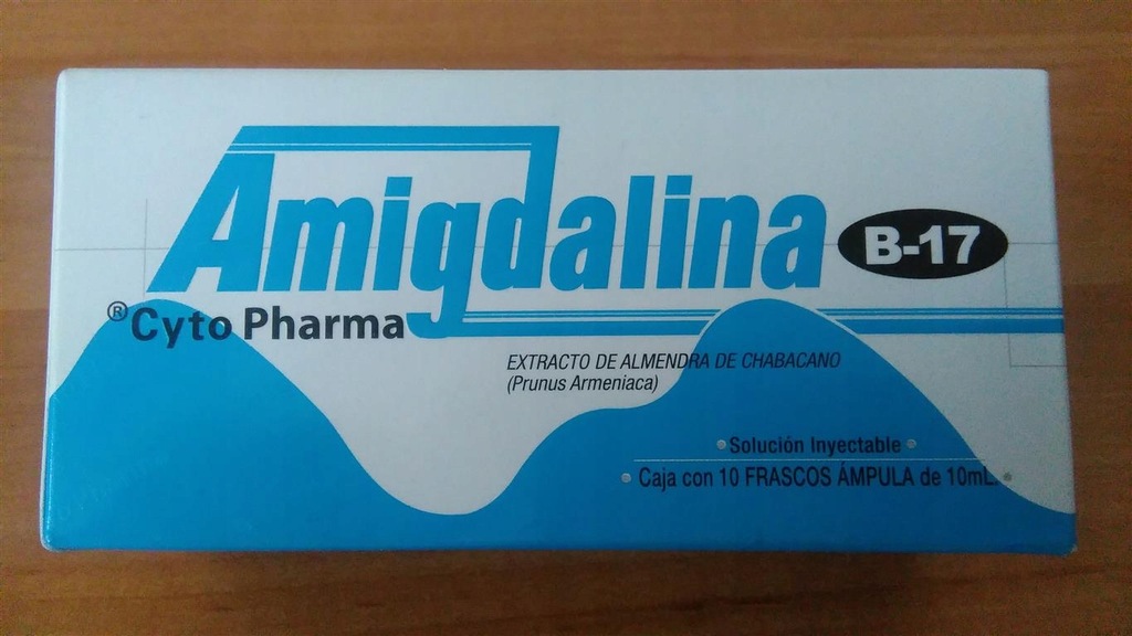 Amigdalina b17 Ampułki z Pestek Moreli Cyto Pharma - 7781344673 ...