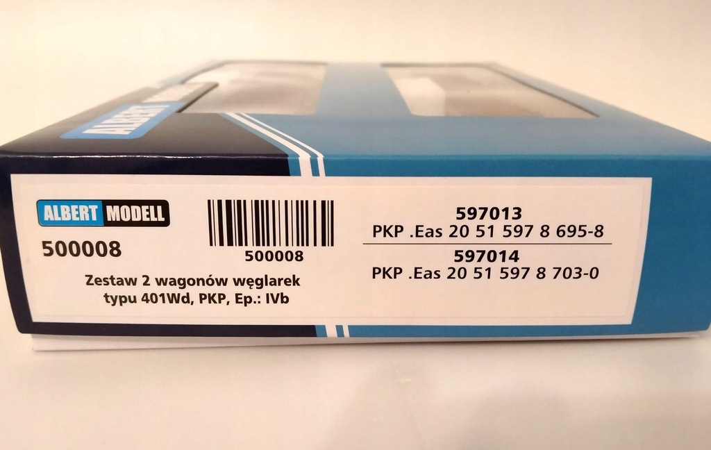 ALBERT MODELL 500008 PKP IVb - 13221325855 - oficjalne archiwum Allegro