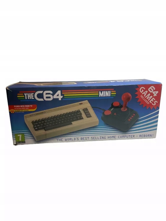C64 MINI COMMODORE RETRO KONSOLA JAK NOWA - 12872047052 - oficjalne ...