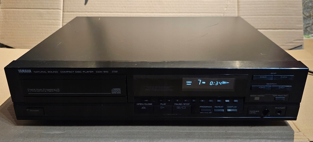 Odtwarzacz CD Yamaha CDX-510 - 14878665025 - oficjalne archiwum Allegro