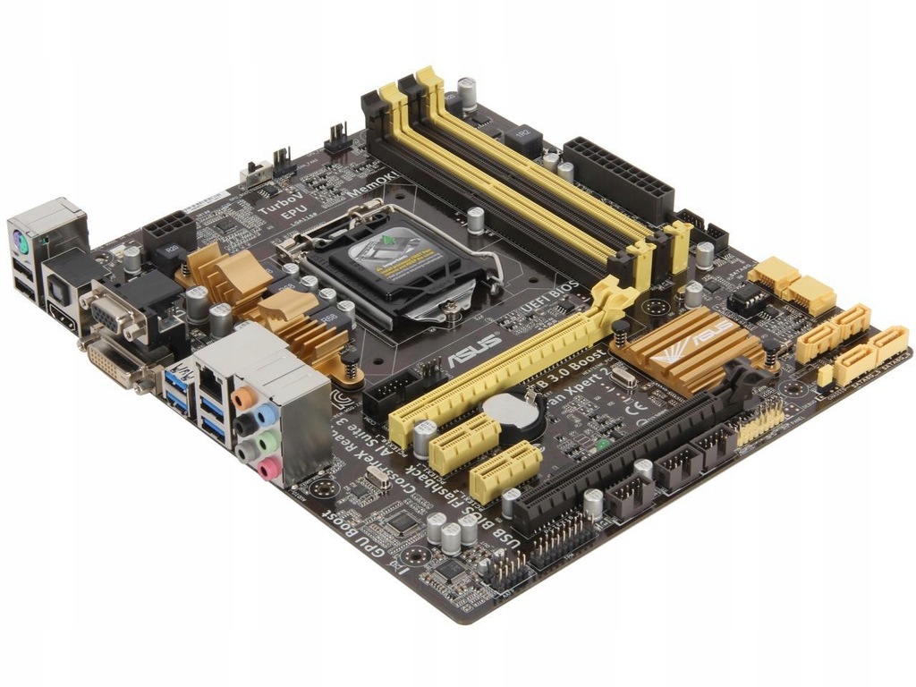 Płyta Główna LGA 1150 ASUS Z87M-PLUS Z87 32GB mATX - 12574755893 ...
