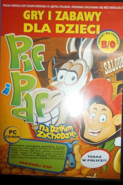 Pif i Paf Na Dzikim Zachodzie PC - 12597116829 - oficjalne archiwum Allegro