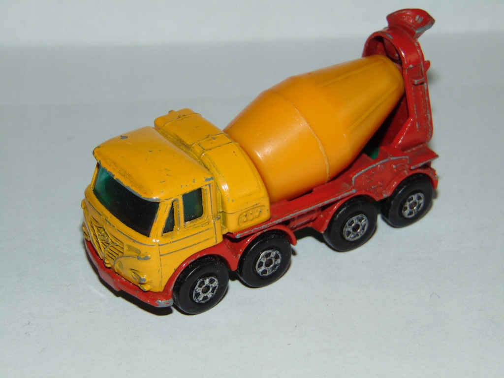Stary Matchbox- Foden Concrete Truck lata 70 - 12623478585 - oficjalne archiwum Allegro
