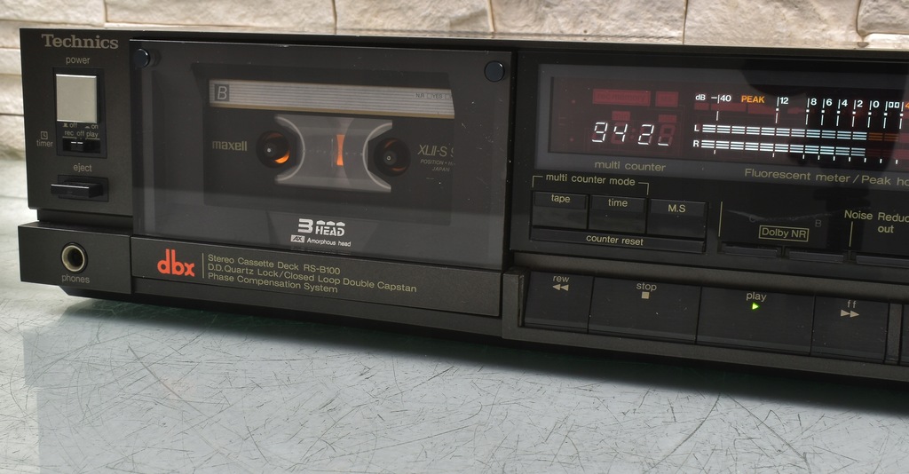 TECHNICS RS-B100 Magnetofon kasetowy - 12900054425 - oficjalne archiwum ...