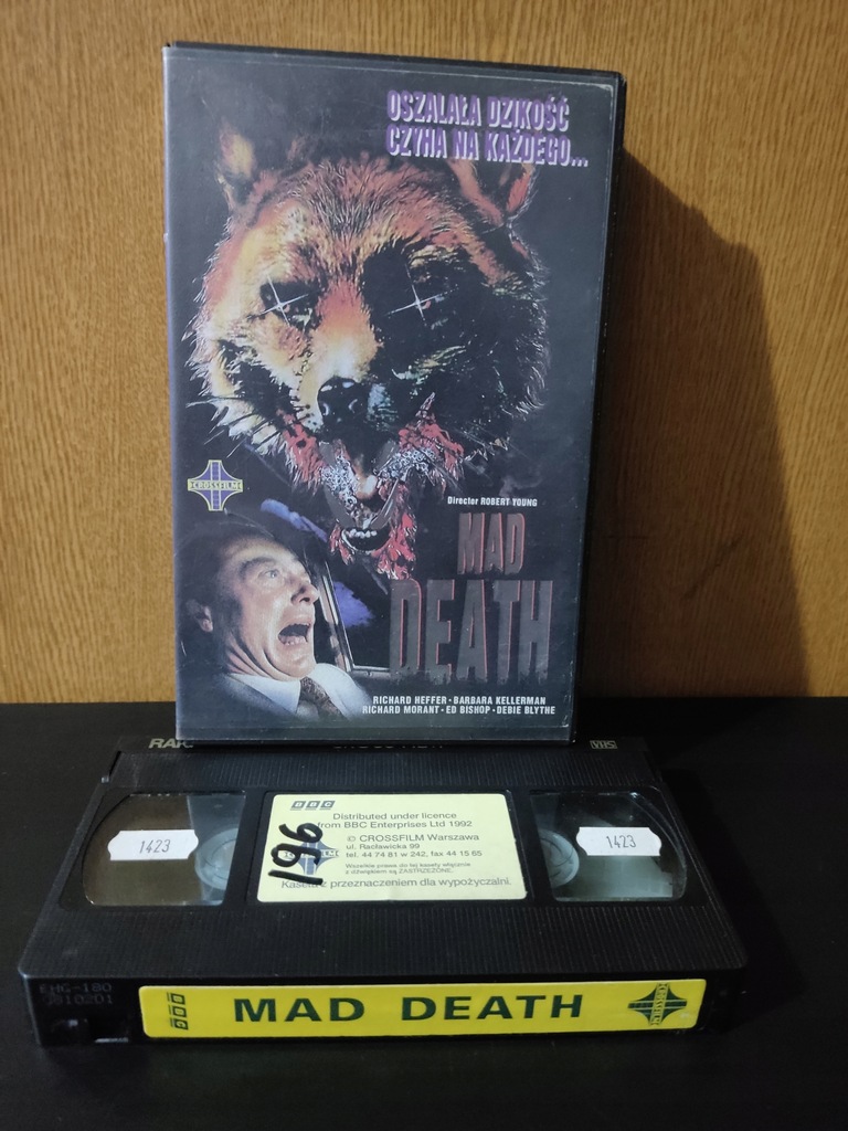MAD DEATH # WŚCIEKŁA ŚMIERĆ # kaseta VHS - 16673864655 - oficjalne ...