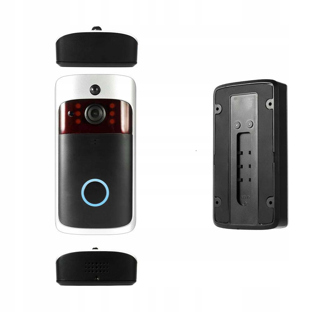 Domofon Wideodomofon WiFi bezprzewodowy na baterie - 10643010512 ...