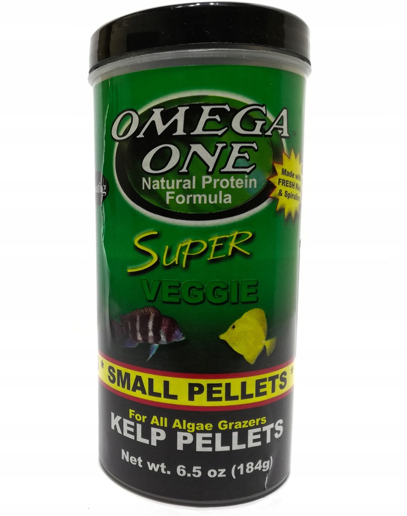 OMEGA ONE Super Veggie Kelp small pellets 184g - 12852908397 ...
