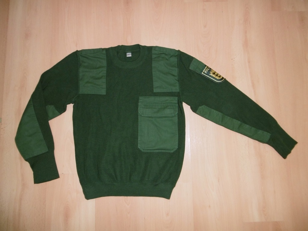 sweter POLIZEI POLICJA NIEMCY BUNDESWEHRA NRD RFN - 12464454634 ...