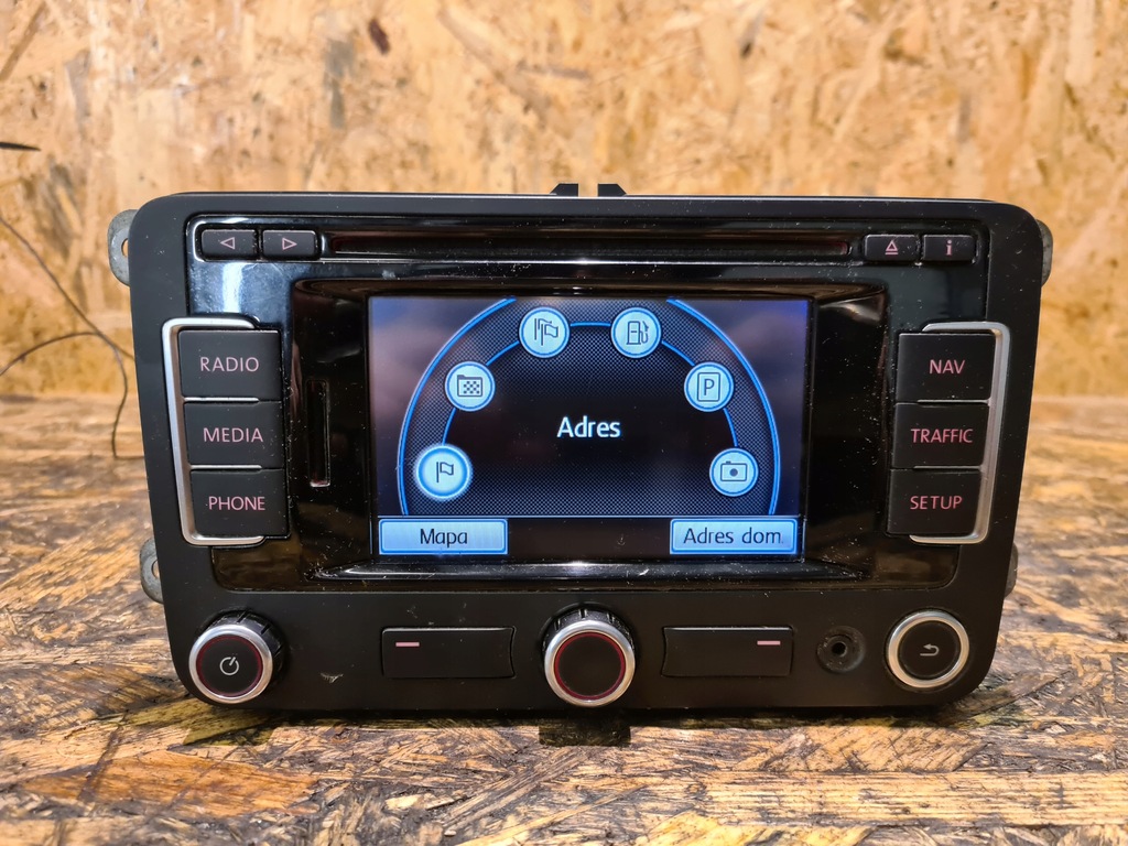 Radio Navi RNS 315 EU 3c8035279a Passat CC PL - 10007692800 - oficjalne archiwum Allegro