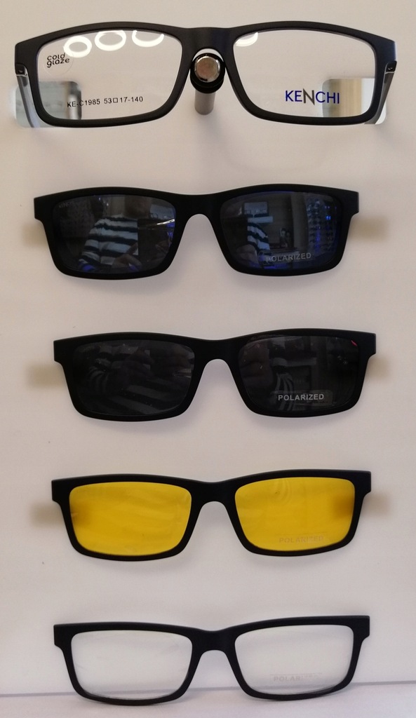 Kenchi KE-C 1985 C3 OPRAWKI z 4 nakładkami CLIP-ON - 8051295134 ...