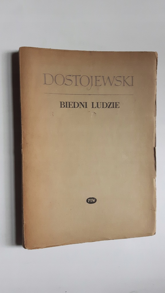 BIEDNI LUDZIE Powiesc - Dostojewski (1955) - 11848875367 - oficjalne archiwum Allegro