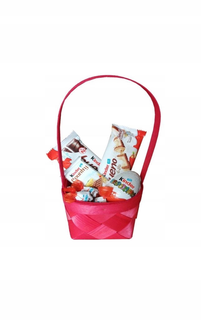 Kosz prezentowy, kosz słodyczy, mikołajki, - 12781813336 - oficjalne archiwum Allegro