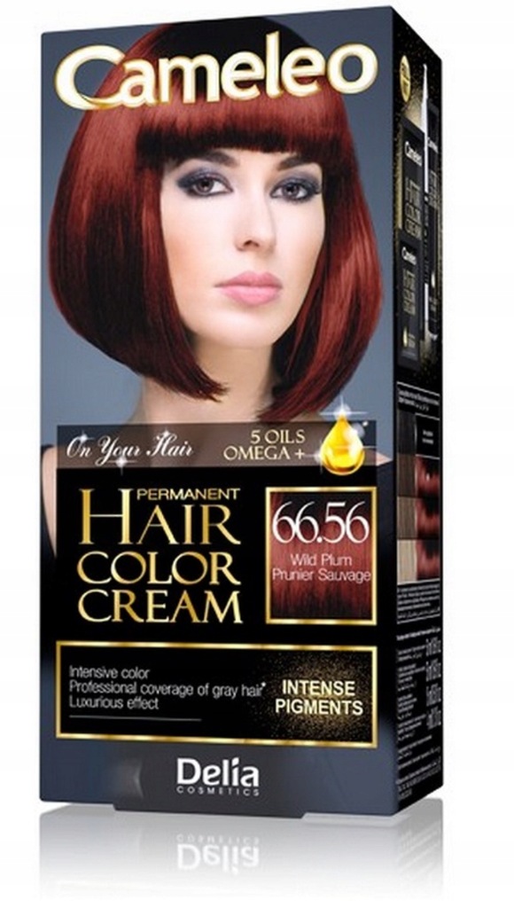 Delia Cameleo Omega HCC Farba Do Włosów 66.56 Dzika Śliwka ...