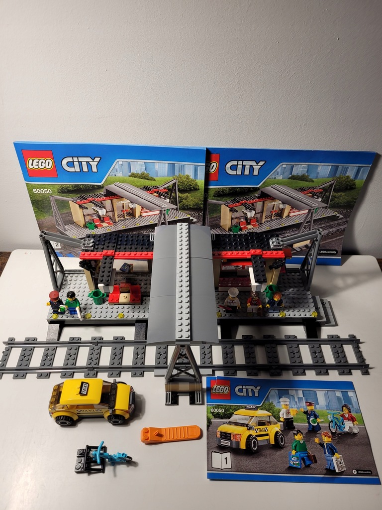 LEGO City 60050 Dworzec kolejowy - 13138771524 - oficjalne archiwum Allegro