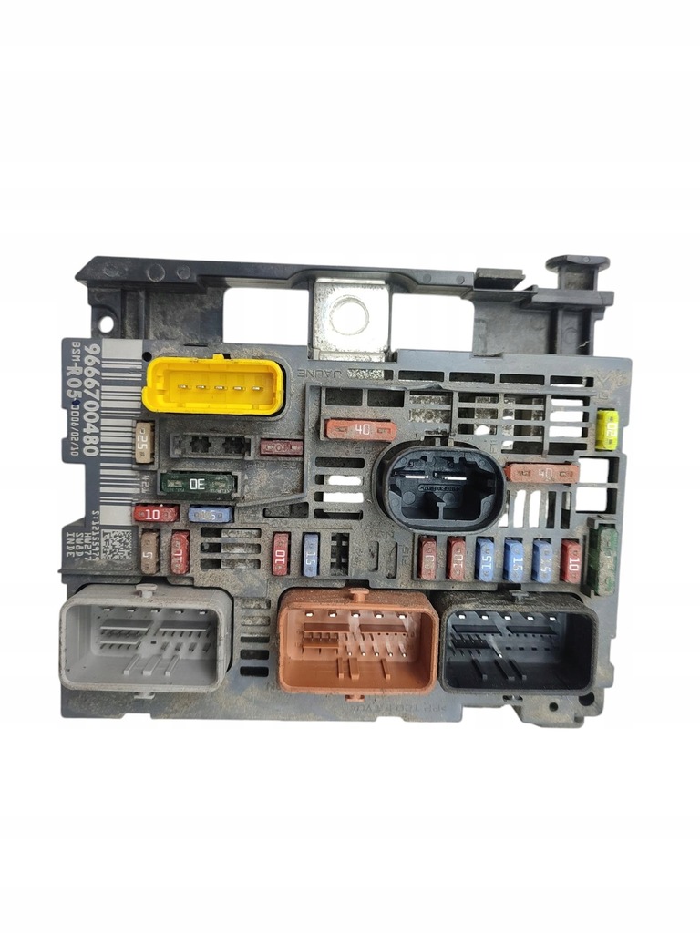 MODUŁ SKRZYNKA BEZPIECZNIKÓW R05 BSM PEUGEOT PARTNER II 9666700480 - 16410686940 - oficjalne ...