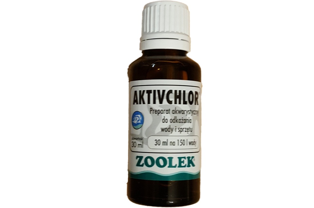 Aktivchlor 30ml chloramina dezynfekcja Zoolek - 6944186857 - oficjalne ...
