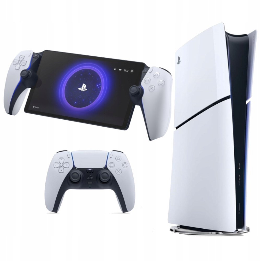 Konsola PS 5 Digital 1TB Slim Edition + SONY PlayStation Portal ZESTAW - 15111813321 - oficjalne ...