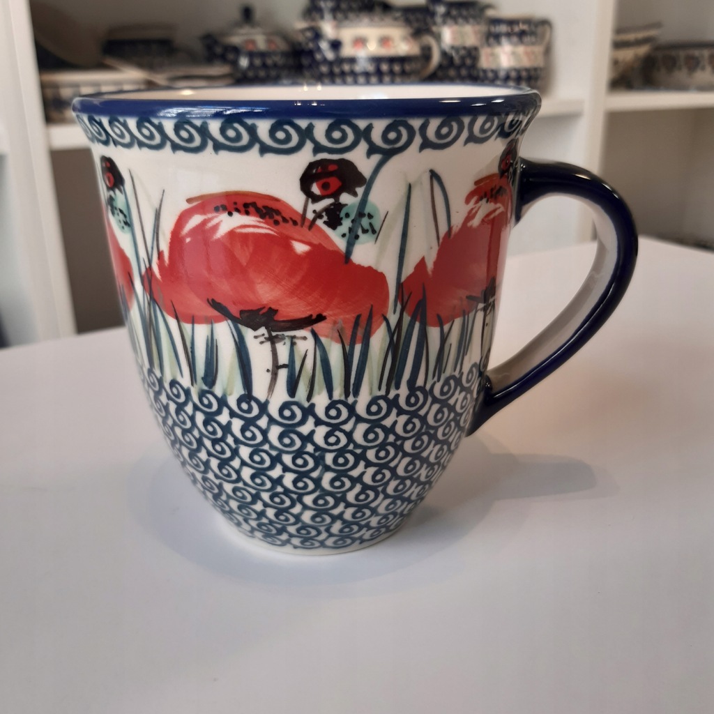 Kubek Mars 500ml Ceramika Bolesławiec PD01 - 11265659220 - oficjalne archiwum Allegro