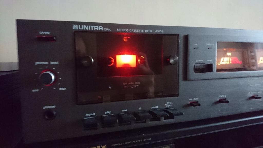 Magnetofon deck Unitra ZRK M9108 głowica ALPS - 10005550927 - oficjalne ...