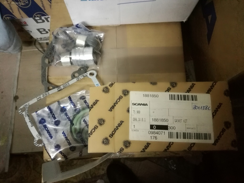 ZESTAW USZCZELEK SKRZYNIA BIEGÓW SCANIA 1881850 - 7793660851 ...