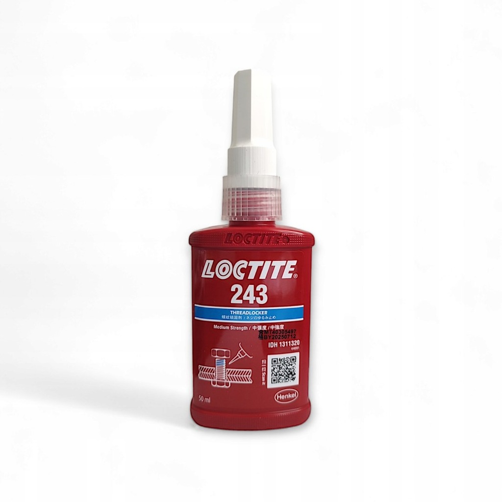 LOCTITE 243 50 ml klej środek do zabezpieczania połączeń gwintowych ...