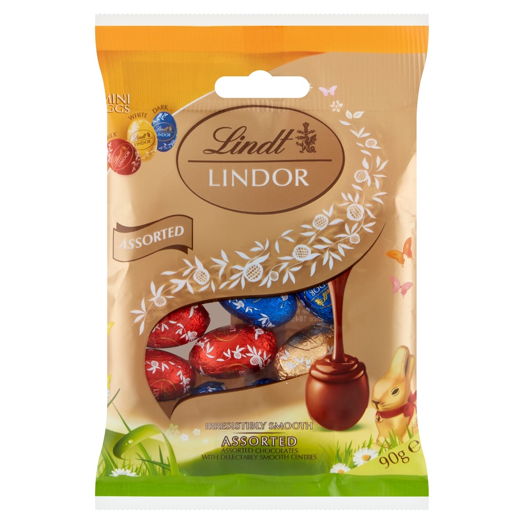 Pralinki Lindt Lindor Assorted mini jajka 90 g - 13492107754 ...