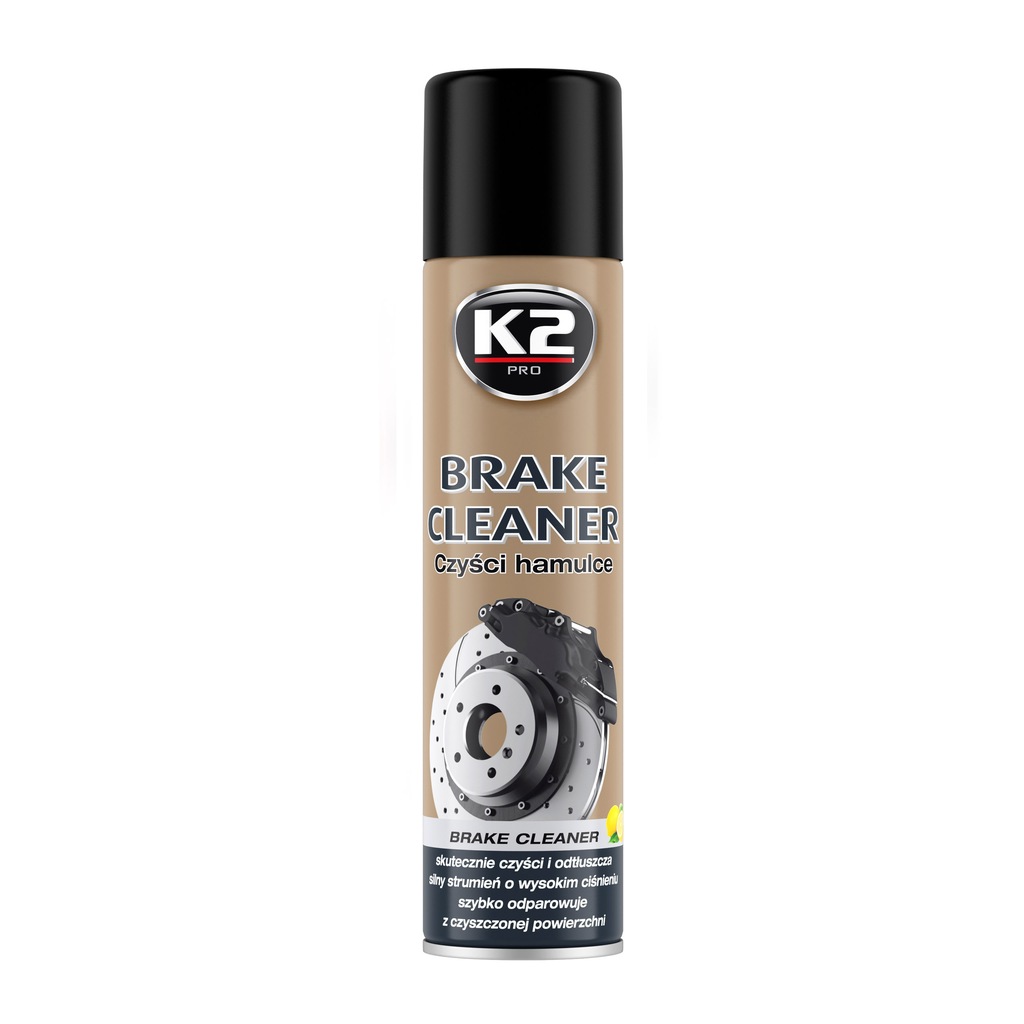 K2 BRAKE CLEANER ZMYWACZ DO HAMULCÓW 600ml SPRAY - 6000169495 ...