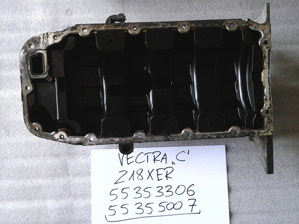 OPEL VECTRA C 1.8 Z18XER MISKA OLEJOWA 55353306 - 7361537892 ...