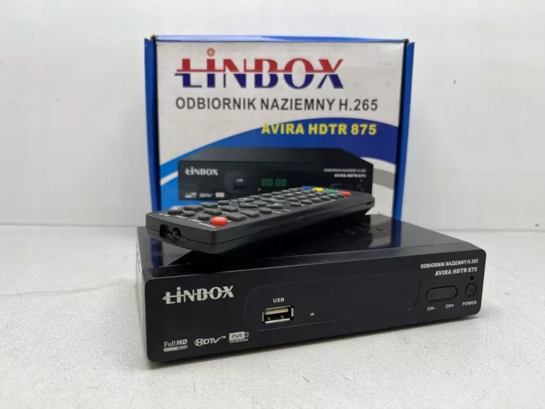 DEKODER DVB-T2 LINBOX AVIRA HDTR 875 H.265 - 14072521846 - oficjalne ...